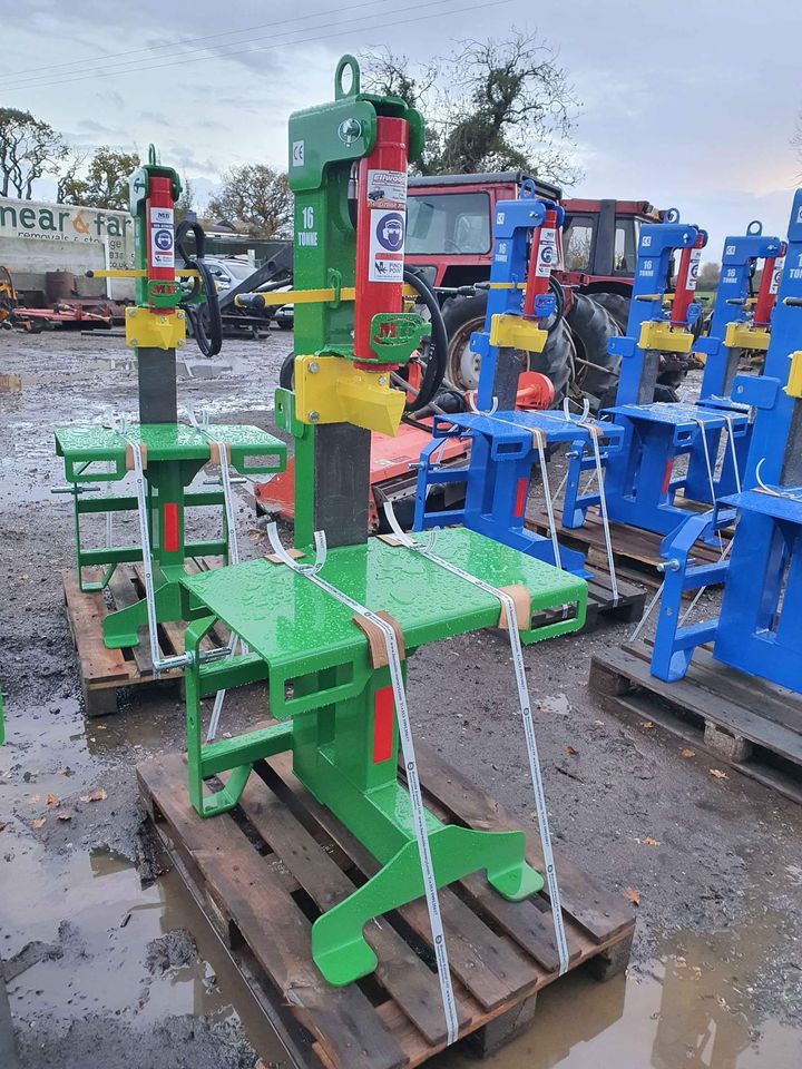 Wide Bench 16 ton log splitter fast powerful we deliver - Ellwood farm ...