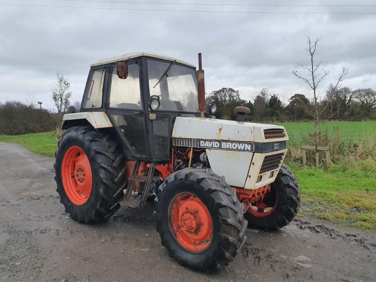David brown 1490 4wd tractor - Ellwood farm machinery