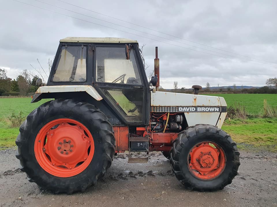 David brown 1490 4wd tractor - Ellwood farm machinery