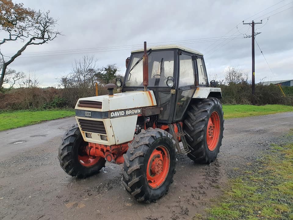 David brown 1490 4wd tractor - Ellwood farm machinery