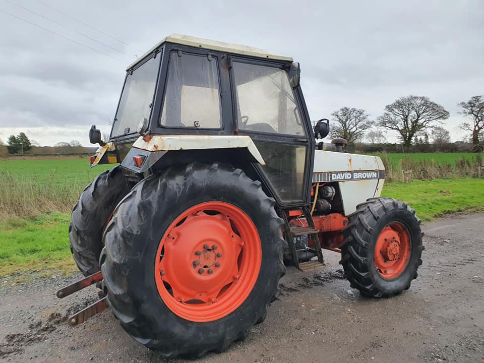 David brown 1490 4wd tractor - Ellwood farm machinery