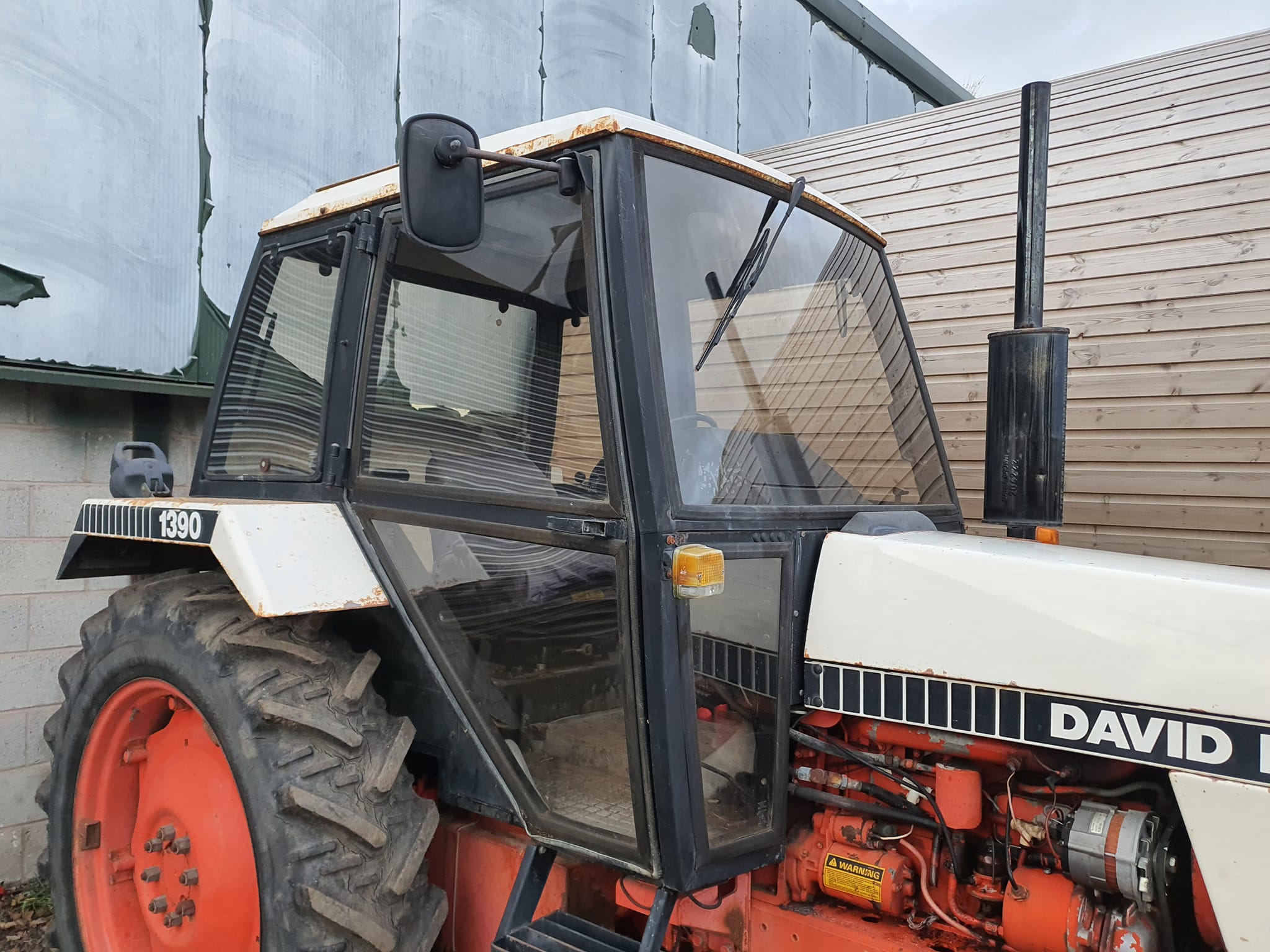 David Brown 1390 Tractor Ellwood Farm Machinery
