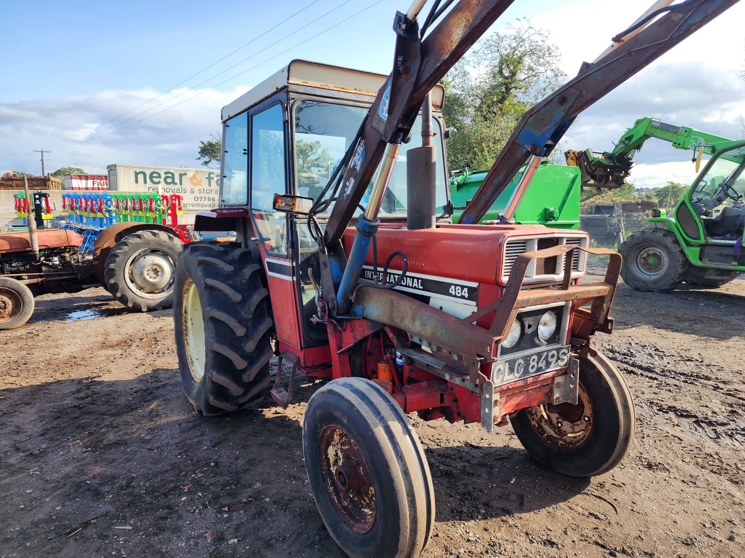 International 484 tractor No Vat - Ellwood farm machinery