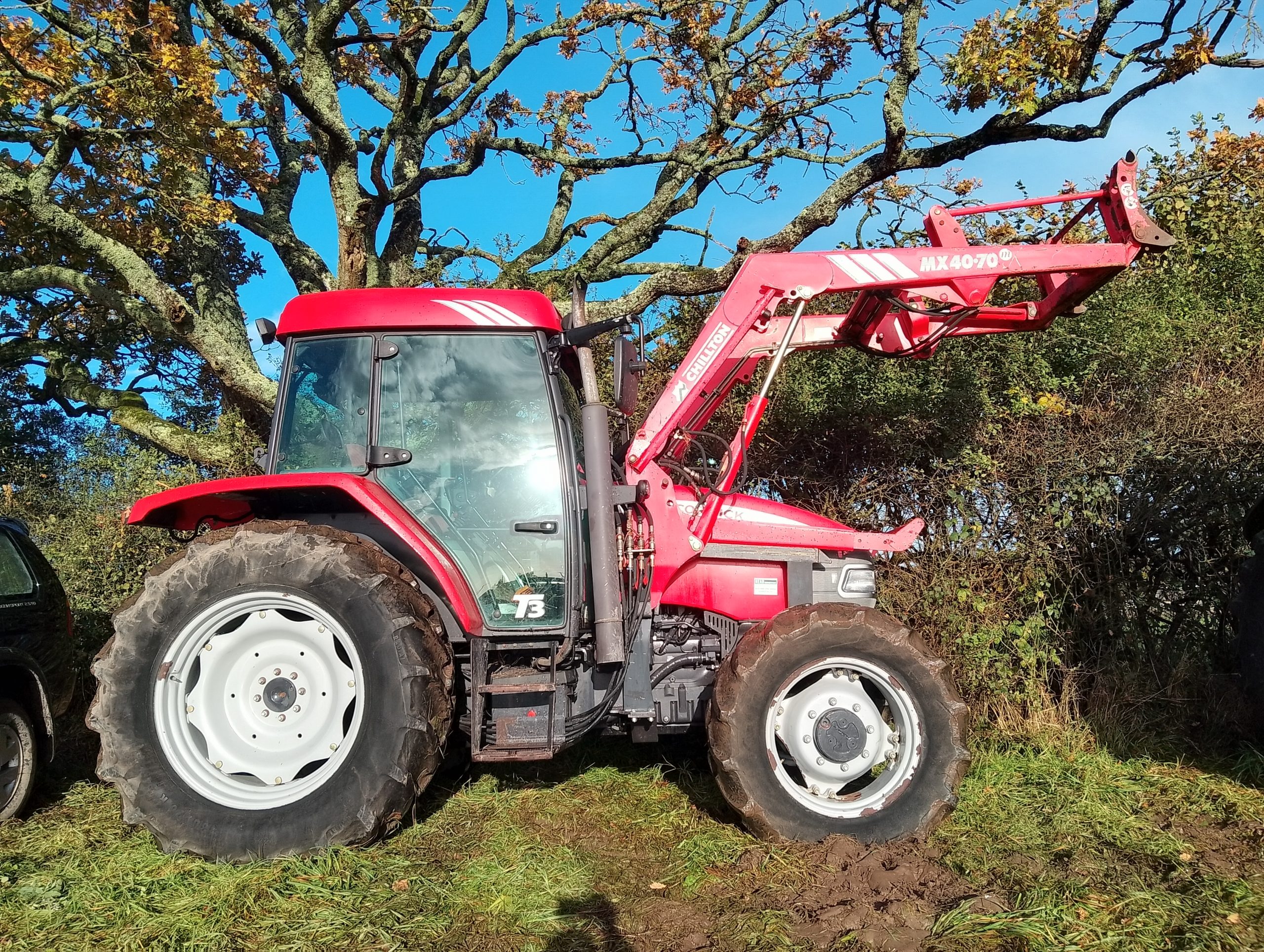 McCormick Mx110 40k t3 cab Aircon tractor with loader - Ellwood farm ...