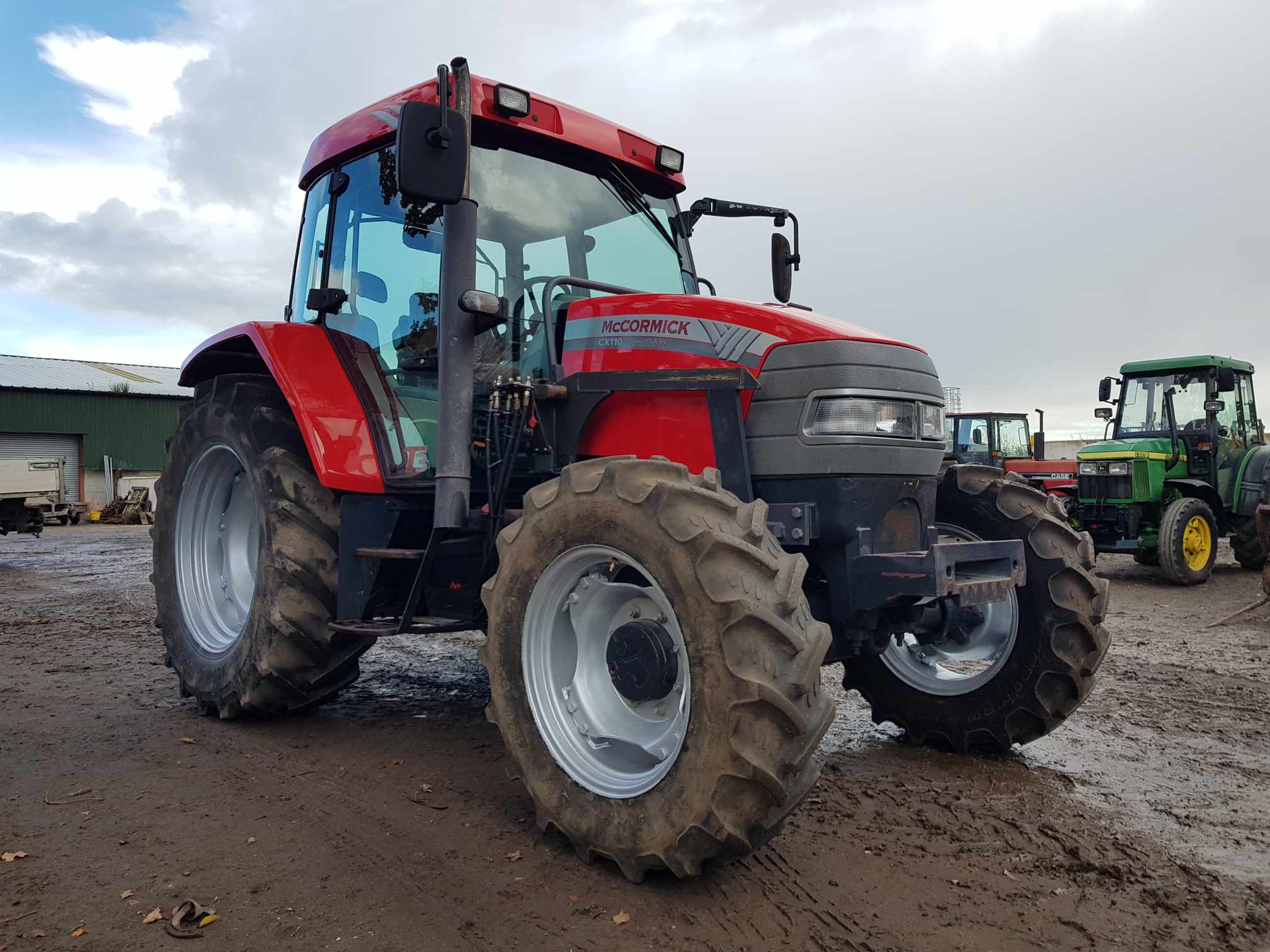 McCormick Mx110 40k t3 cab Aircon tractor with loader - Ellwood farm ...