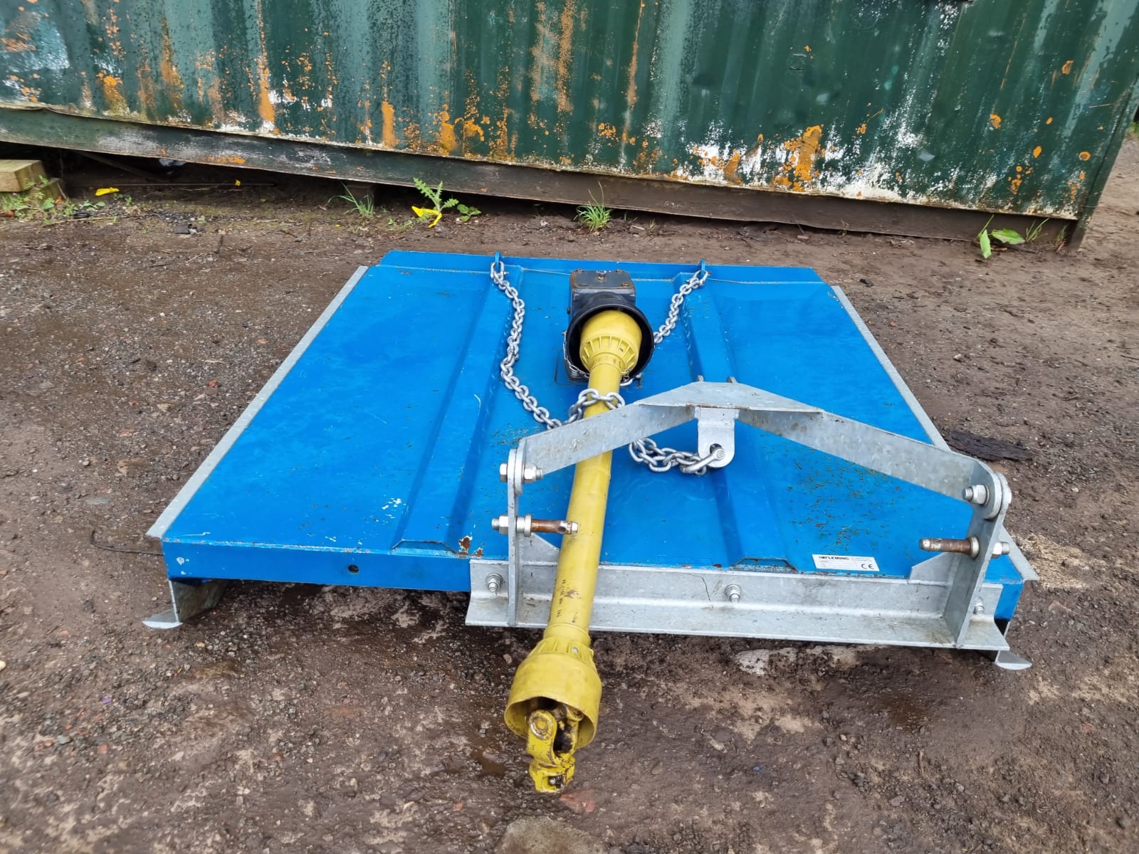 Fleming 5ft topper fits any tractor - Ellwood farm machinery