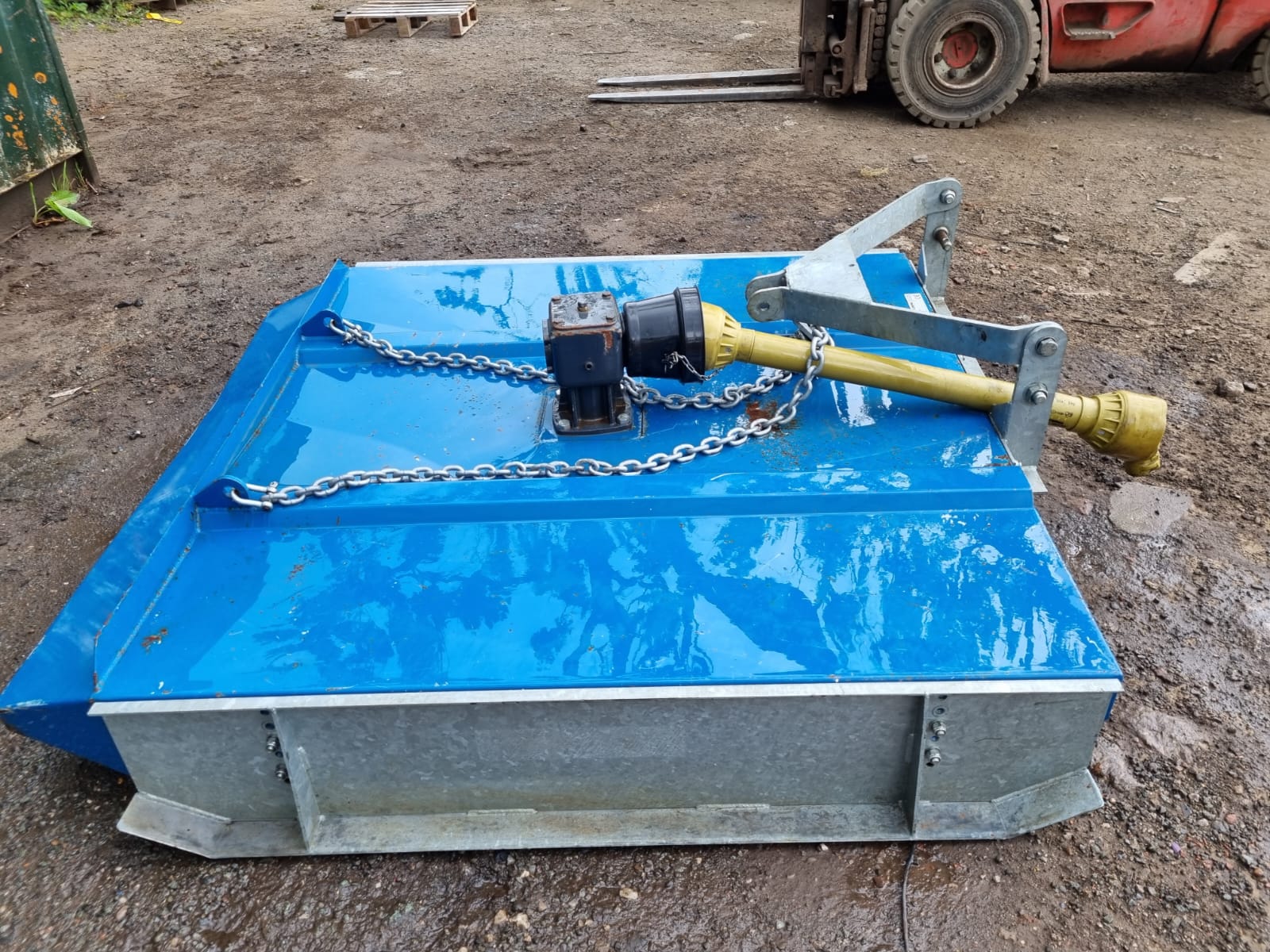 Fleming 5ft topper fits any tractor - Ellwood farm machinery