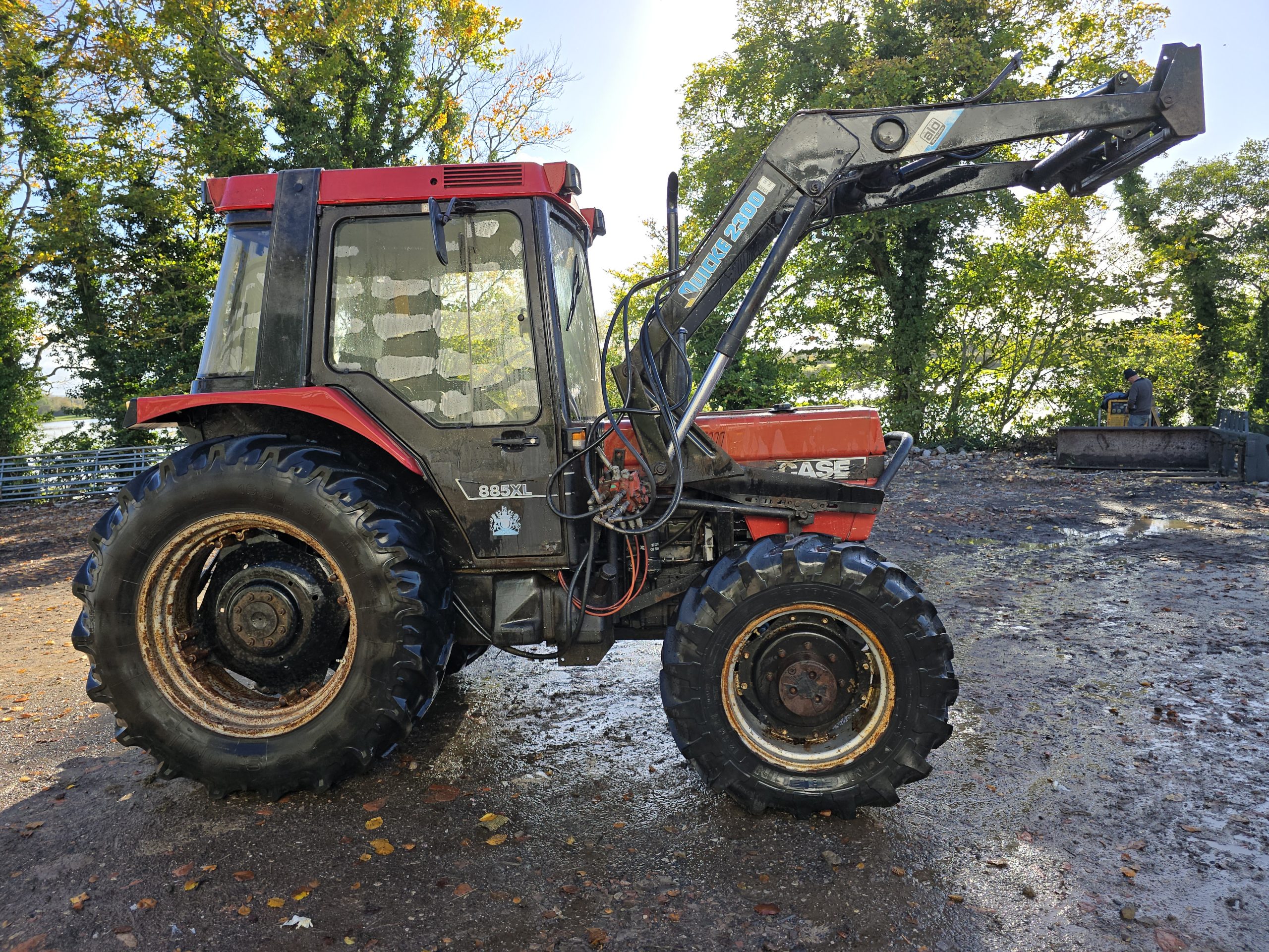 Case 885xl super 2 aircon loader 4x4 - Ellwood farm machinery