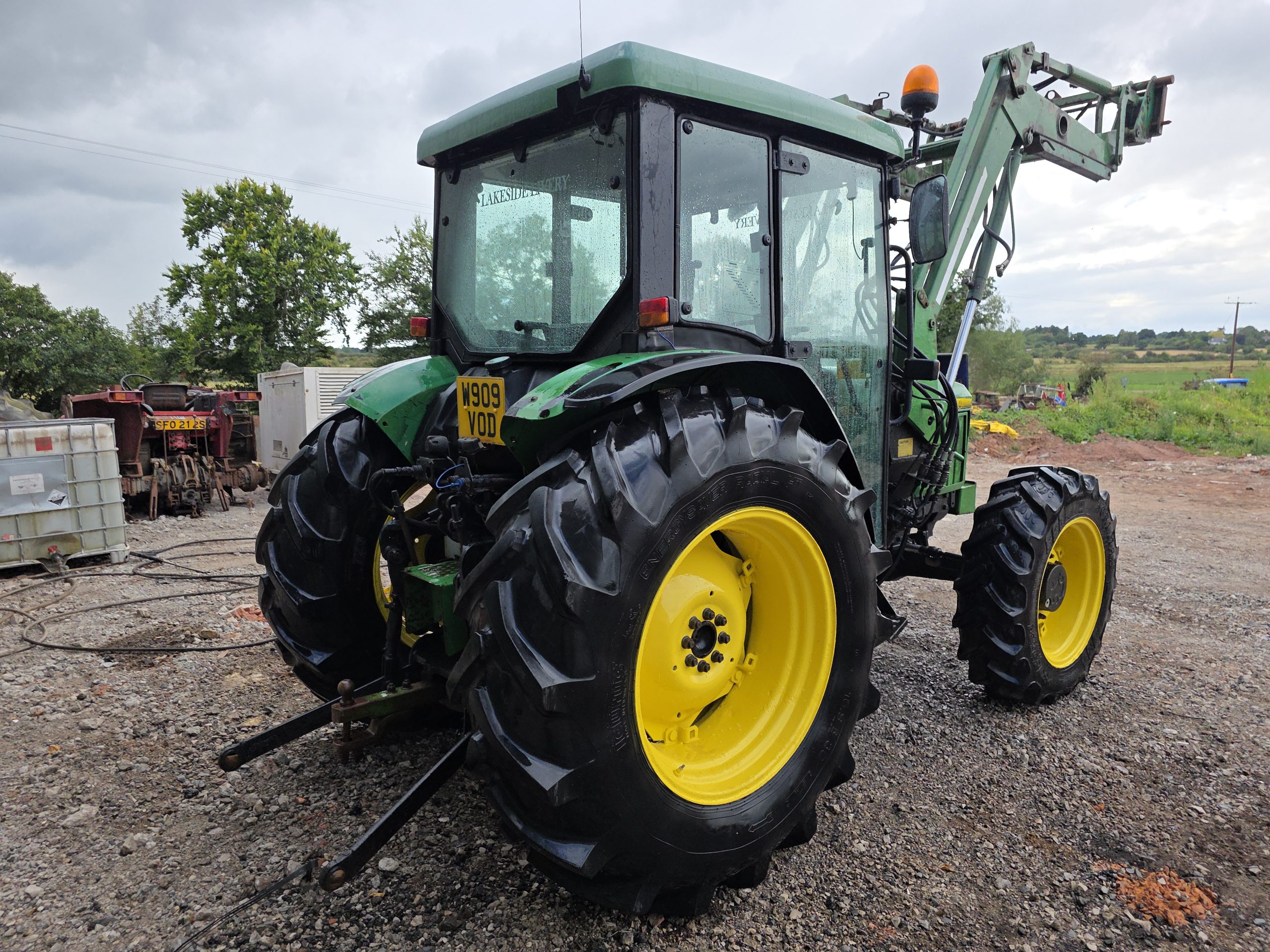 John deere 5400 4x4 loader tractor manual shuttle joystick controls 3rd ...